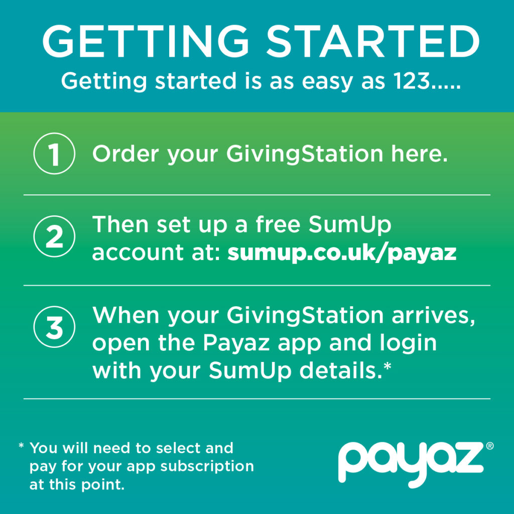 Donation Station -Ideal of church foyers and entrances - Payaz