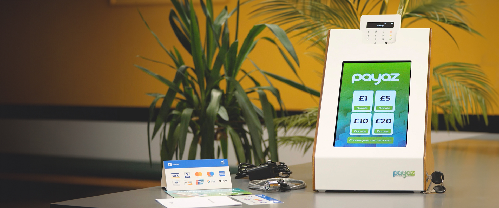 Payaz - Increase donations with contactless technology