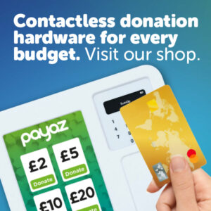 Payaz - Increase donations with contactless technology
