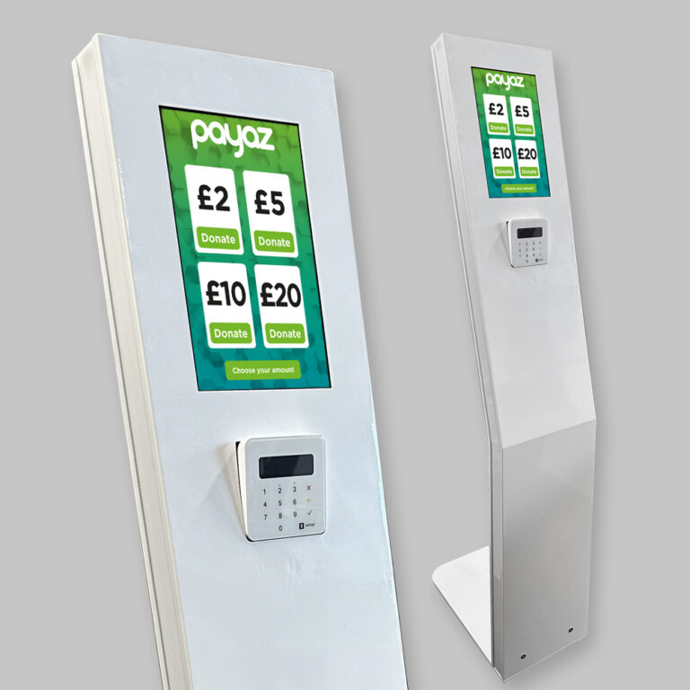 GivingStand Plus floor standing card payment unit - Payaz