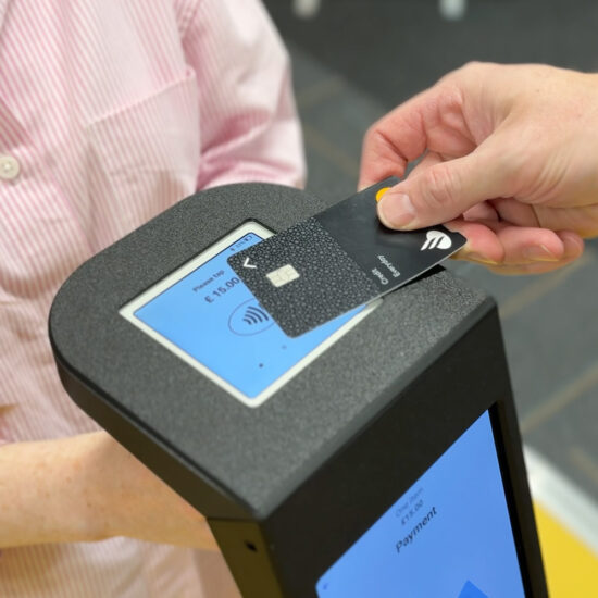 Perfect contactless donation device for charities - Payaz